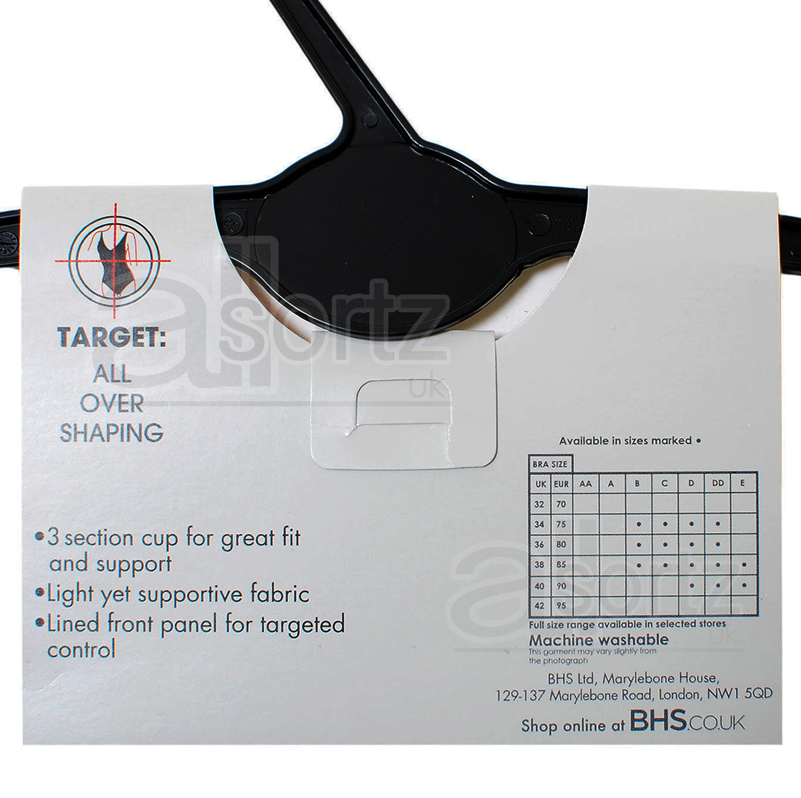 Ladies BHS Shapewear Medium Control Bodysuit Underwired Bra Body Shaper ...