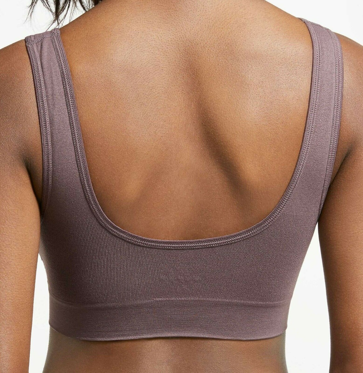 Ladies Bhs Seam Free Shaper Pull On Comfort Bra Non Wired Size Removable Pads Ebay