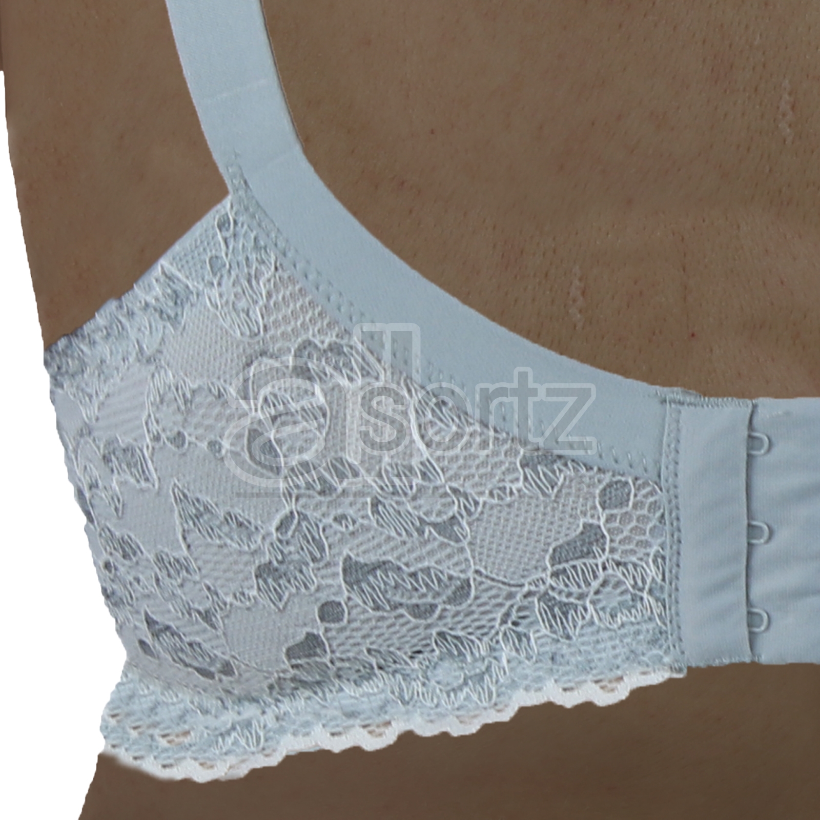 Ladies Cotton Rich Underwired Bra M S Full Cup Coverage Unpadded Uk